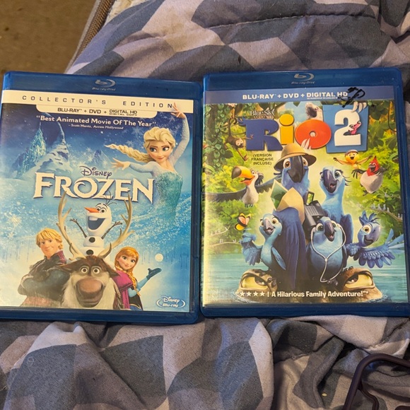 Disney | Media | Blue Ray And Regular Dvd Set | Poshmark